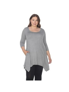 PS1302-08-6XL Plus Size Makayla Tunic & Top, Royal - 6XL - Walmart.com