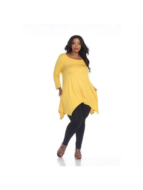 PS1302-08-6XL Plus Size Makayla Tunic & Top, Royal - 6XL - Walmart.com