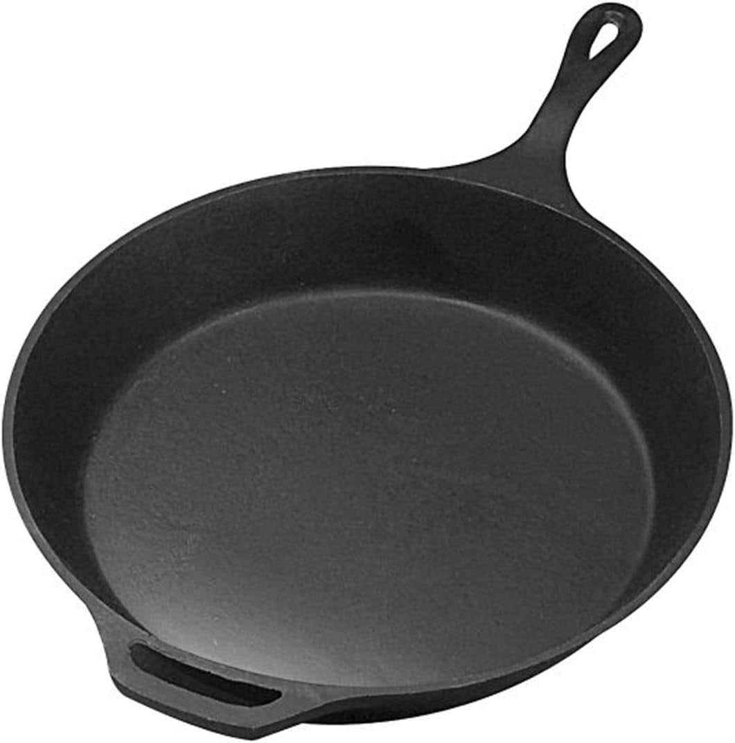 PS178 15 in. Pre-Seasoned Non-Stick Cast Iron Skillet, Black - Walmart.com