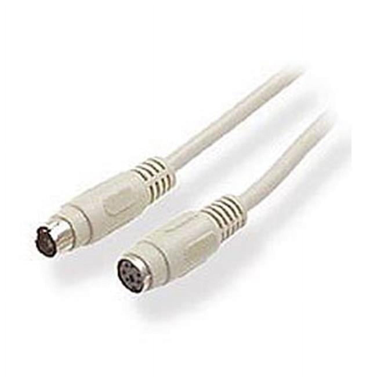 PS2 Kb Ext. Cable Male to Female 6ft. - Walmart.com