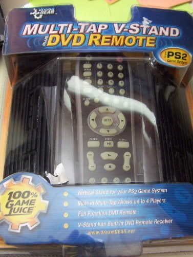 PS2 Multi-Tap V-Stand With DVD Remote - Walmart.com