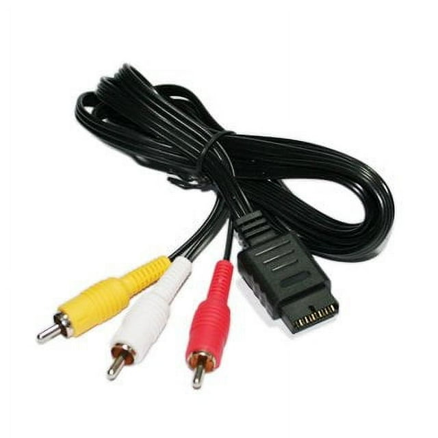 Sony Playstation PS2/PS3 RCA AV Cord, Audio Video Composite TV Cable ...