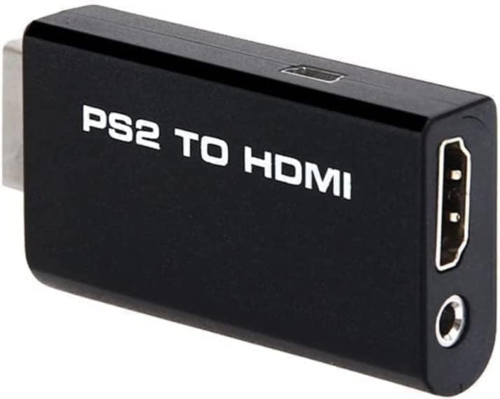 PS2 to HDMI Converter for PlayStation 2,PS2 to HDMI Adapter with 3.5mm ...