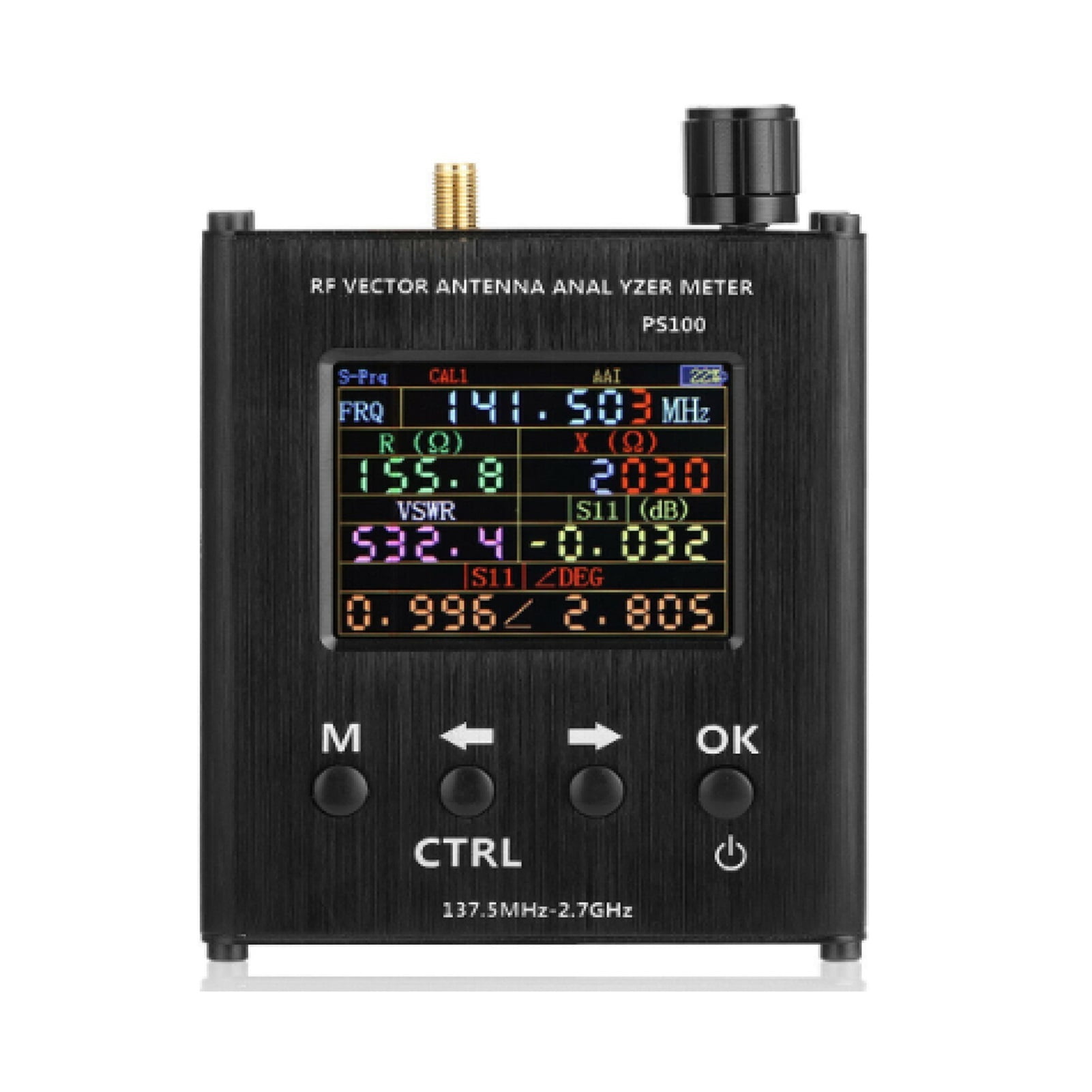 PS200 34.375MHZ-2.7GHz Antenna Analyzer With 2.4 Inch TFT Display ...