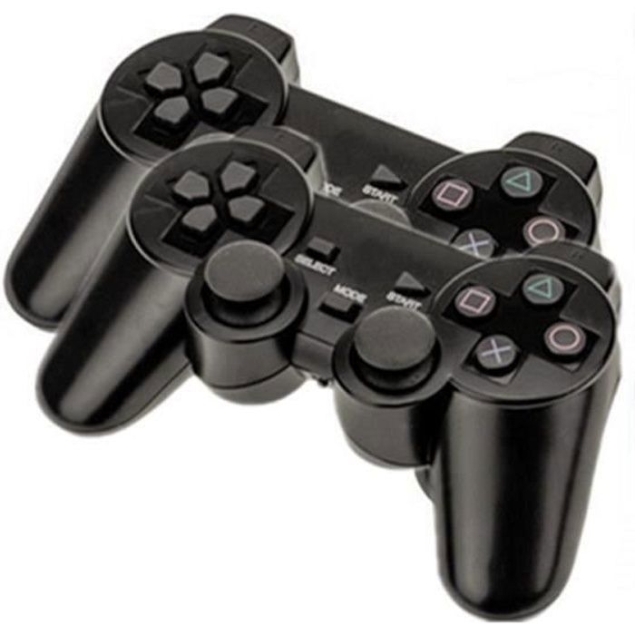 PS3 Black Dual Controller Pack - Walmart.com