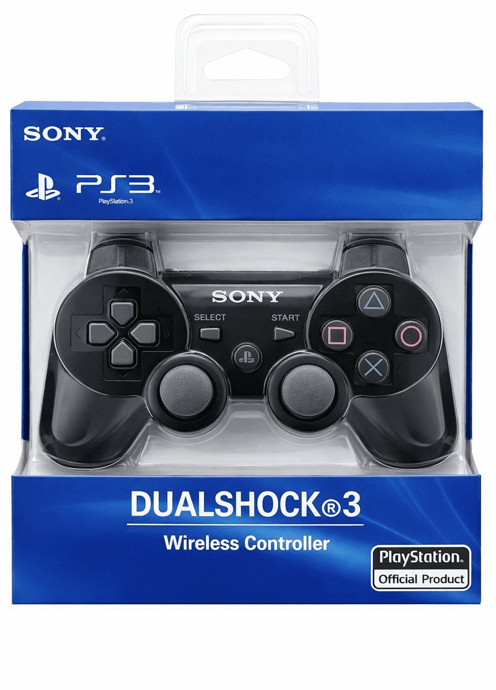 PS3 Dualshock 3 Wireless Controller (Black) - Walmart.com