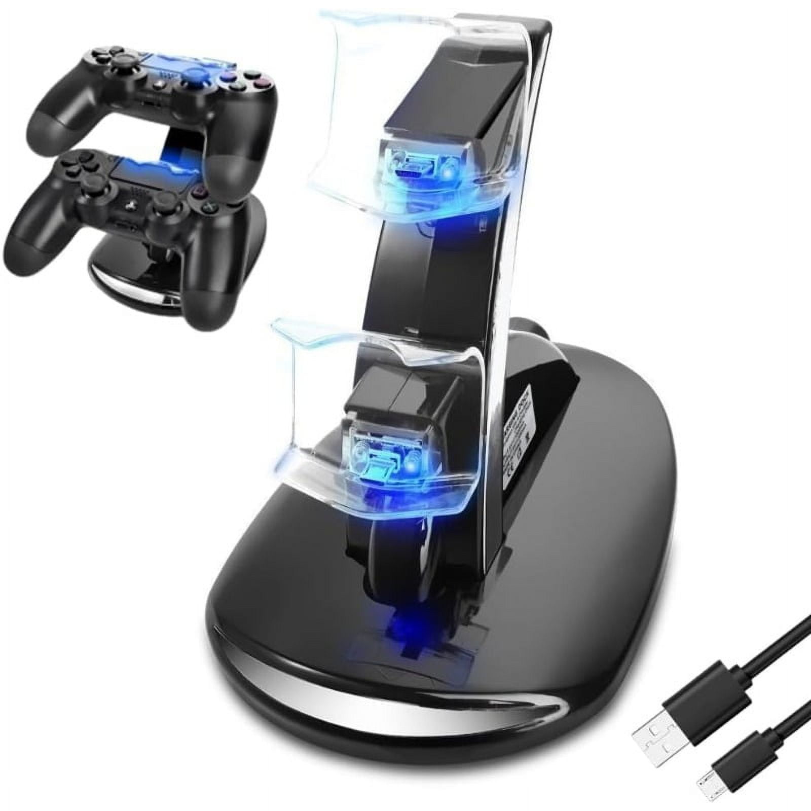 PS4 Controller Charger, 4 Controller USB Charging Station Dock ...