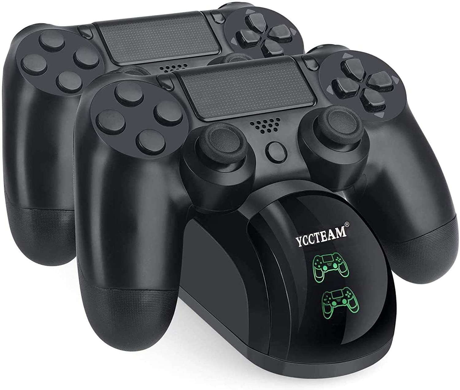 PS4 Controller Charger, Upgraded Fast-Charging Port Docking Station ...