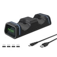 PS4 Controller Charging Station - Dual Dock Charger for PS4/PS4 Slim ...