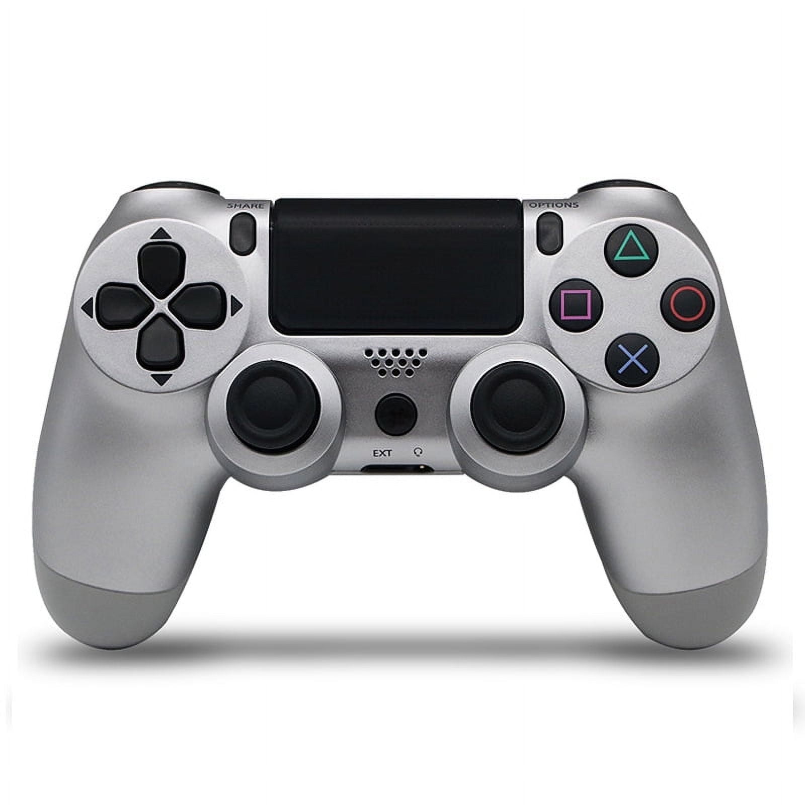 PS4 Controller Wireless, with USB Cable/1000mAh Battery/Dual Vibration ...