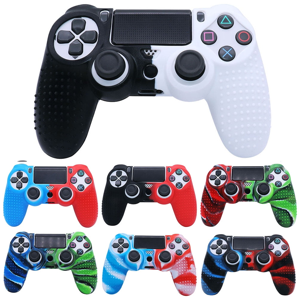 PS4 Handle Protective Cover Anti-slip Silicone Cover Skin Protective ...
