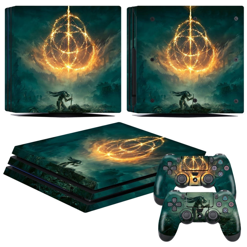 Gamexcel Vinyl Decal Protective Skin Cover Sticker for PS4 Pro Console ...