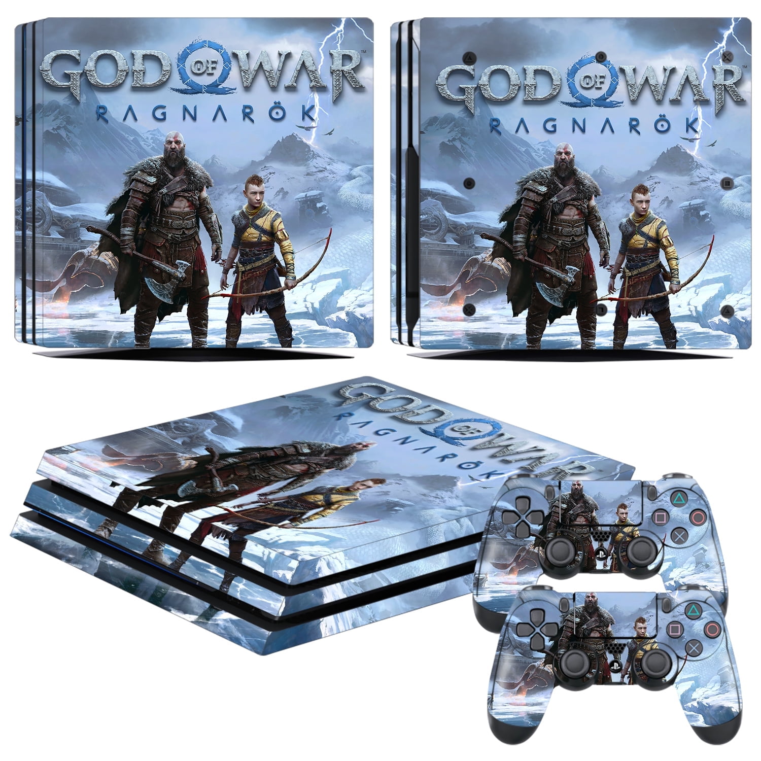 PS4 Pro Skin Sticker Cover for Playstation 4 Pro Console and ...