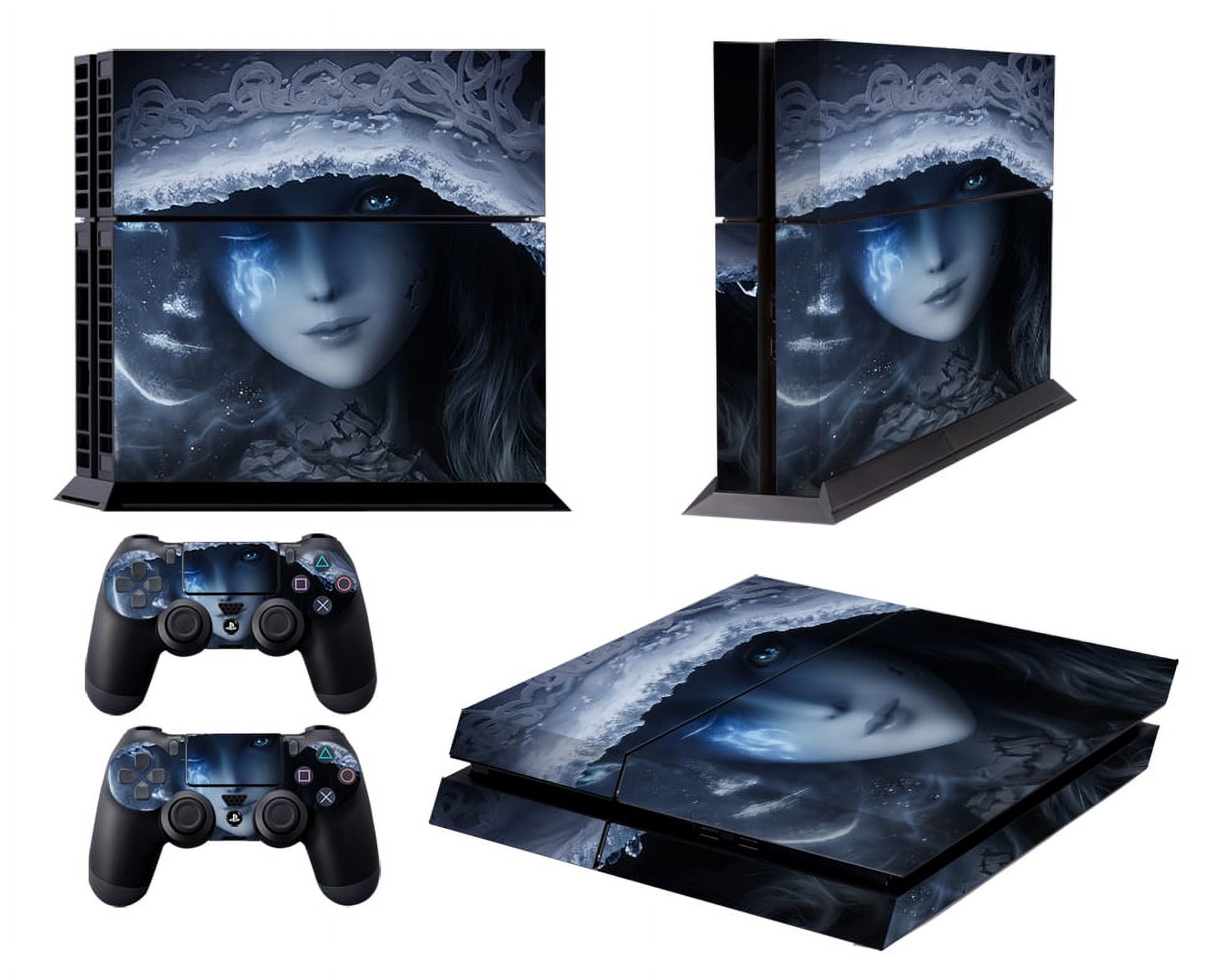 PS4 Stickers Full Body Vinyl Skin Decal Cover for Playstation 4 Console ...