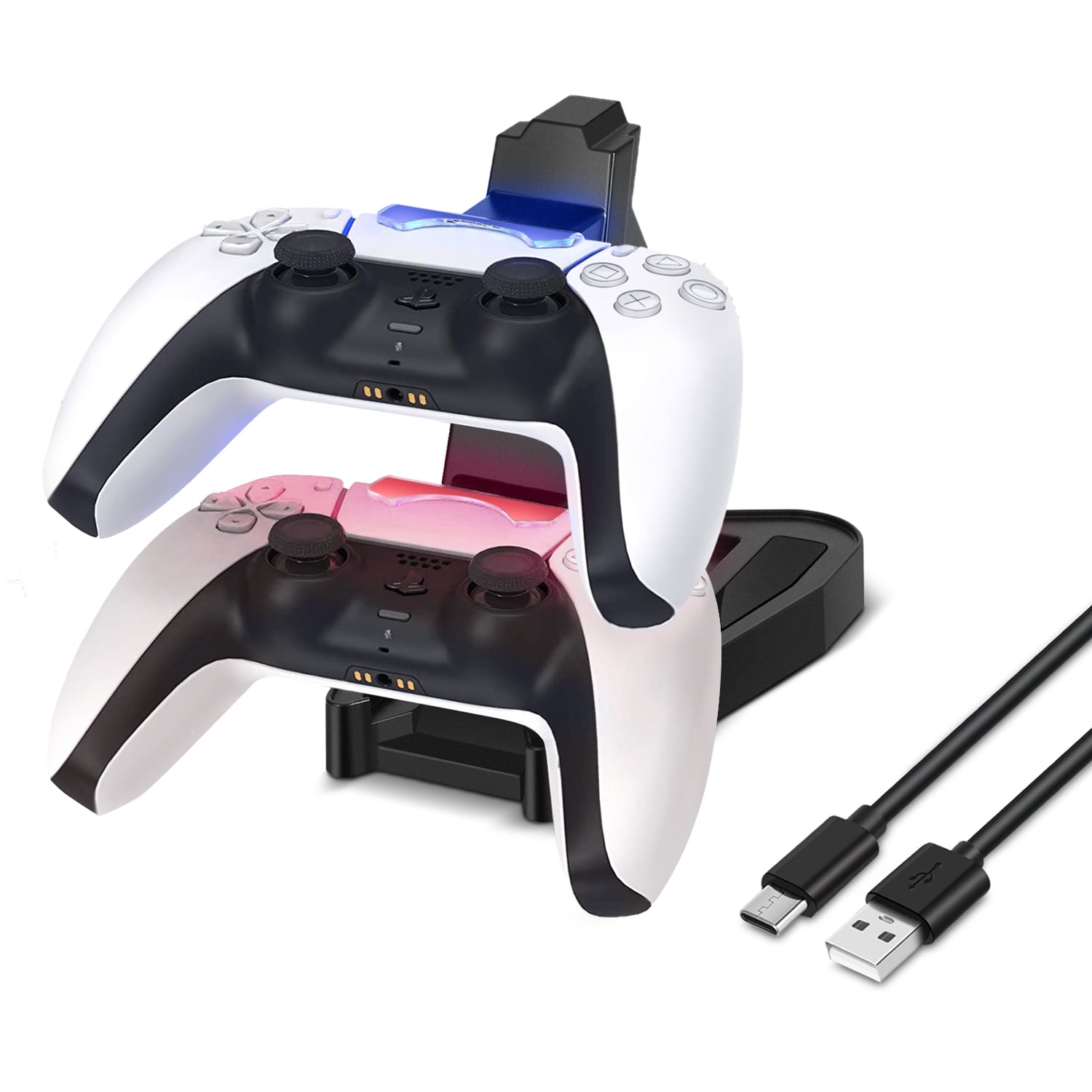 PS5 Controller Charger Stand for Sony Playstation 5 Controller Wireless ...