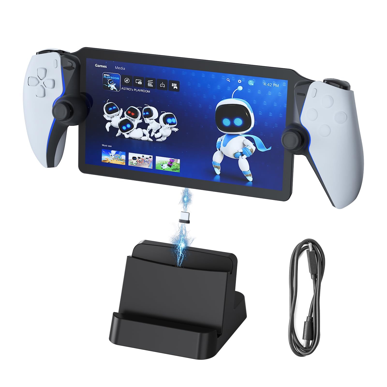 PS5 Controller Charging Station, Holytech PS5 Controller Charger , PS5 ...