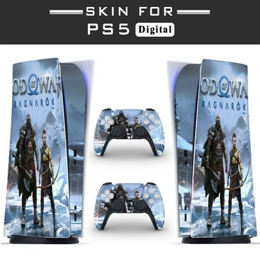 Frusde PS5 Digital Edition Skin, Console Center Protection Film ...