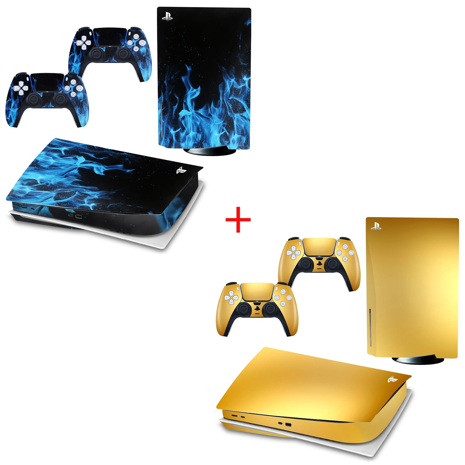 PS5 Disk Skin Stickers Decal Full Body Vinyl Cover for Playstation 5 ...