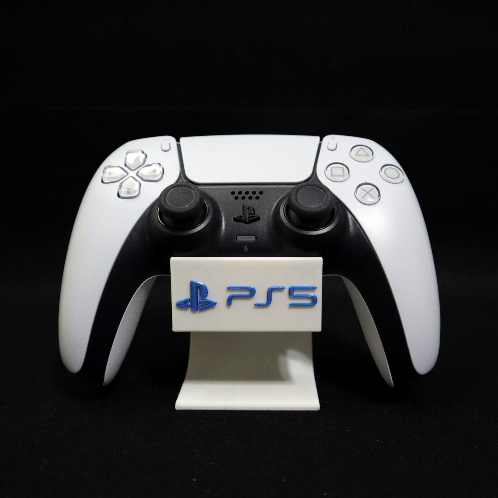 DualSense Controller Stand for PS5 - White and Blue Display Holder ...