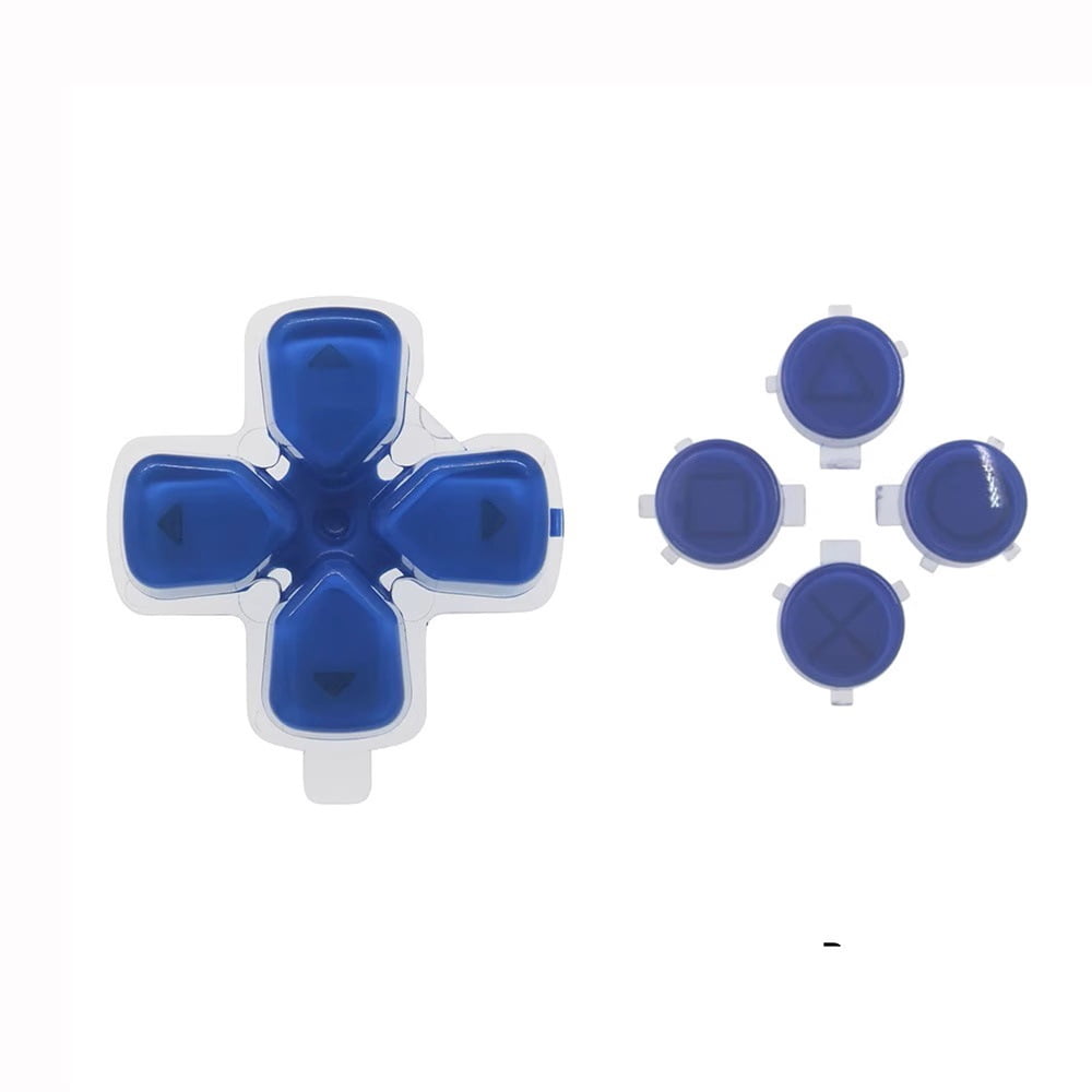 PS5/PS5 Slim Crystal Buttons - Colorful DIY Replacement D-Pad ...