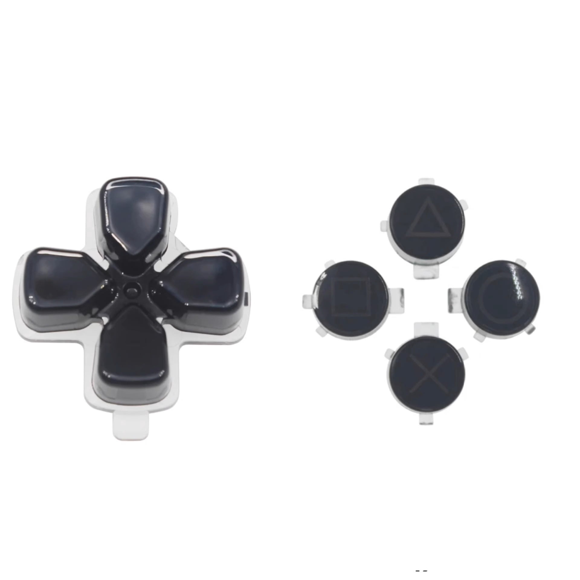 PS5/PS5 Slim Crystal Buttons - Colorful DIY Replacement D-Pad ...
