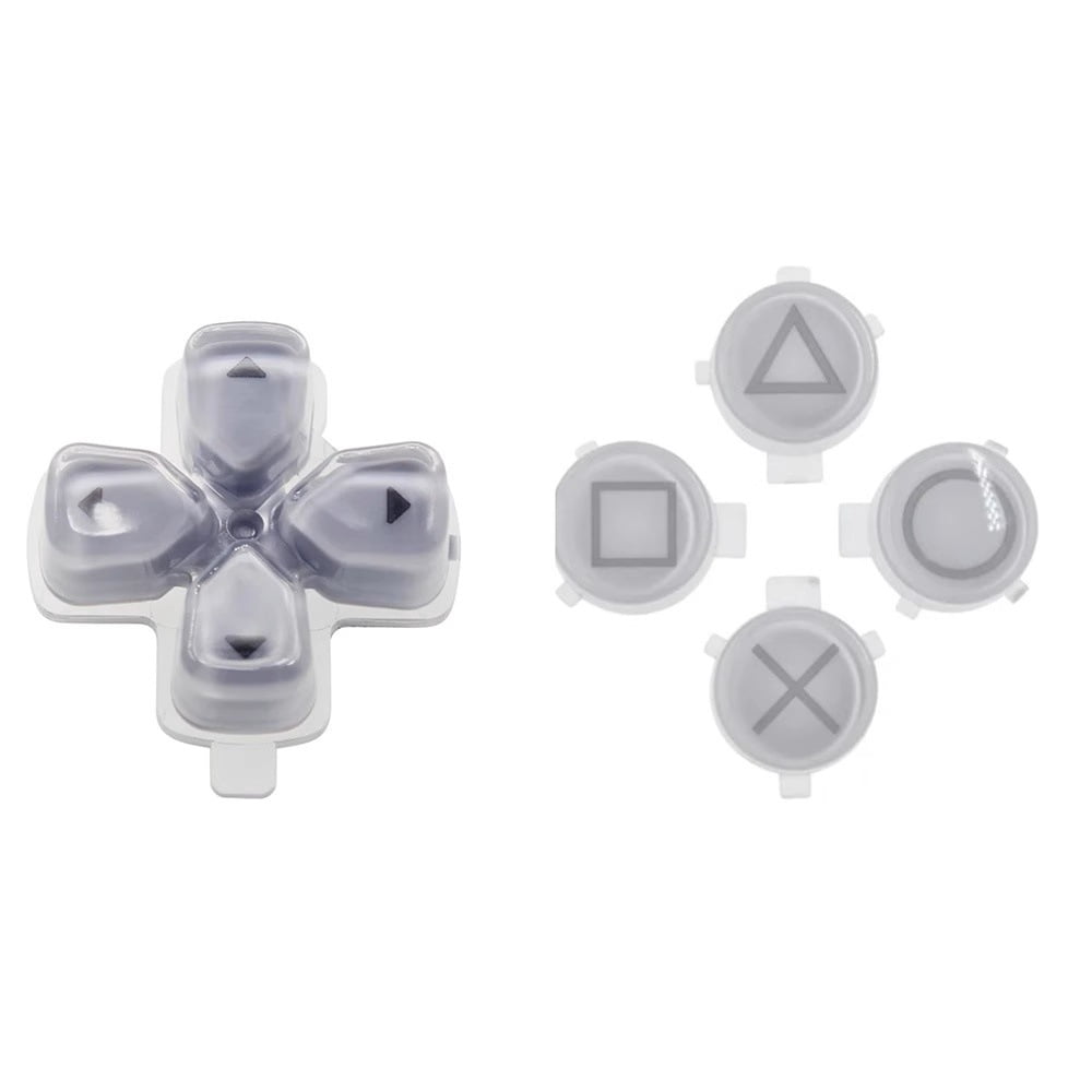 PS5/PS5 Slim Crystal Buttons - Colorful DIY Replacement D-Pad ...