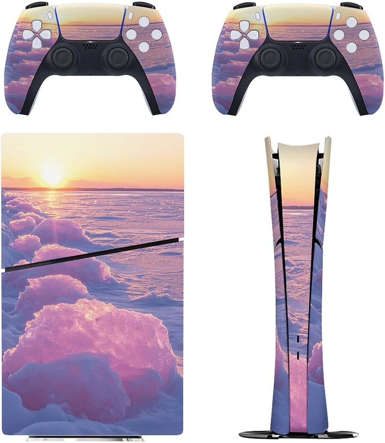 PS5 Skins for Console Digital Edition, Sticker Cover for PlayStation 5 ...