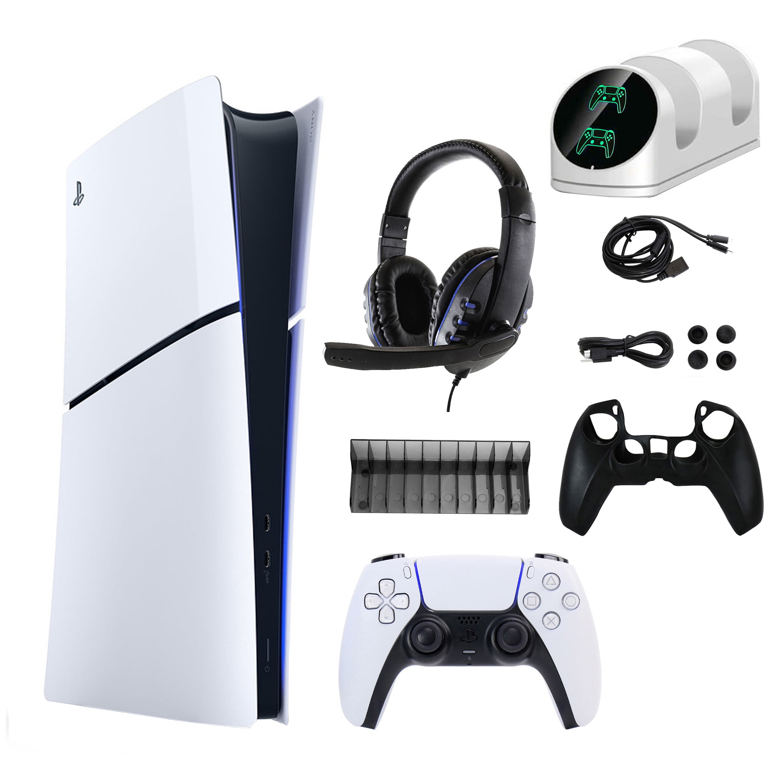 PS5 Slim Digital Console and Accessories Kit - Walmart.com