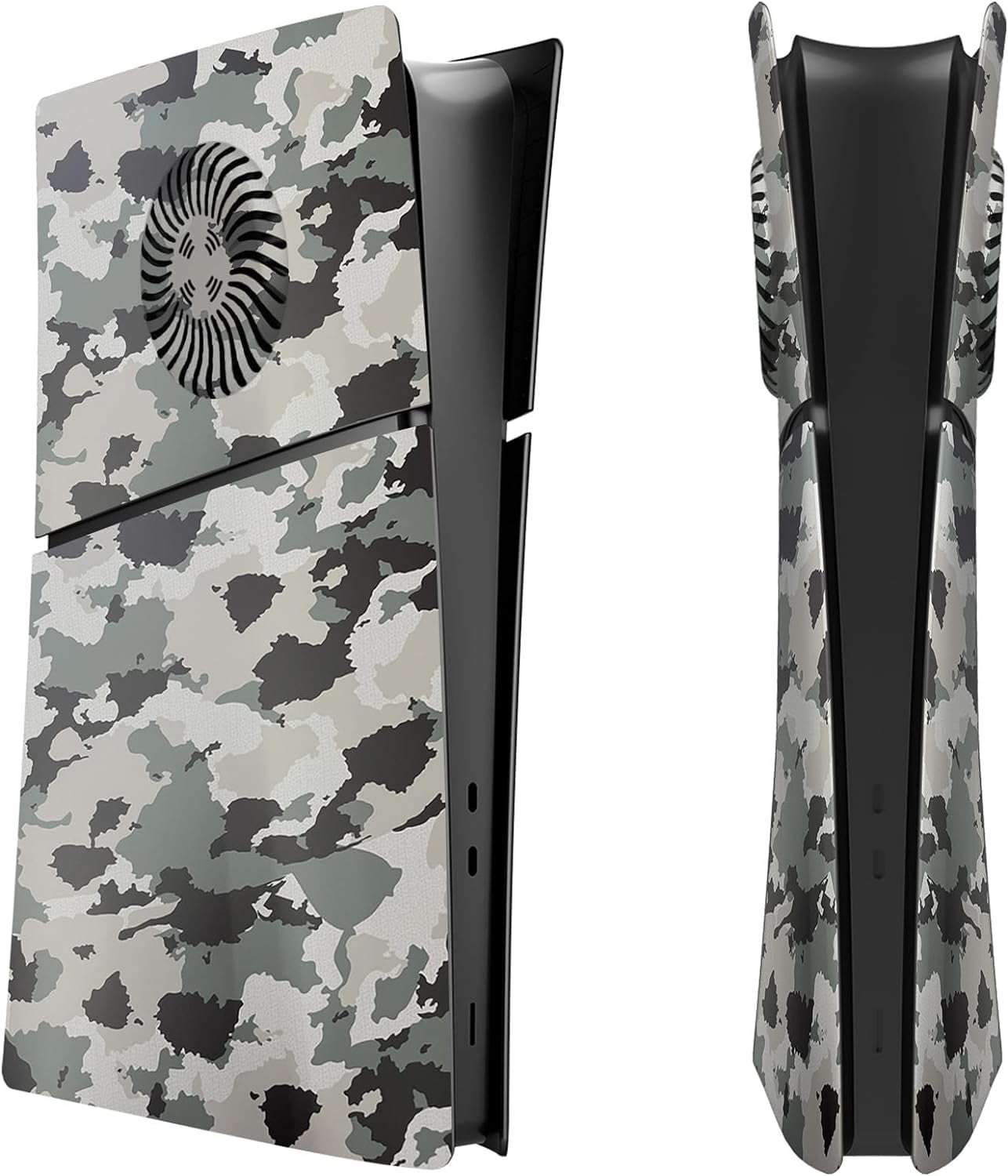 for PS5 Slim Digital Edition Faceplate Camouflage Cover Plates ...