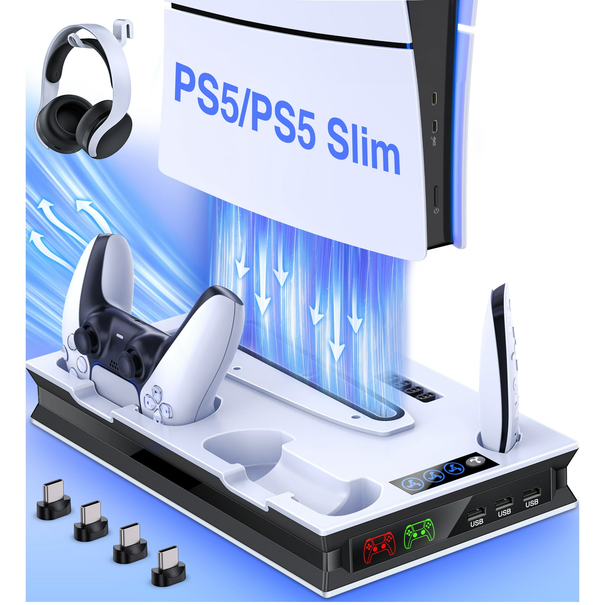 HEYSTOP PS5 Plates for PS5 Accessories, Anti-Scratch Dustproof Face ...