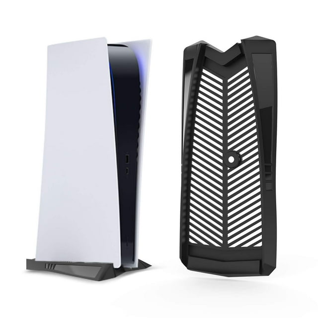 PS5 Vertical Stand for Playstation 5 with Built-in Cooling Vents and ...