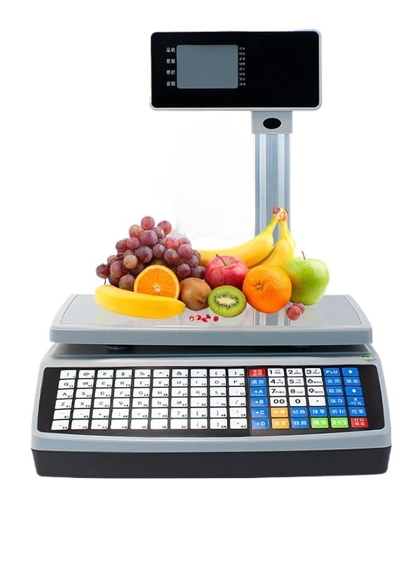 PS6 Cash Register Scale Dual Screen Intelligent Weighing Cash Register ...