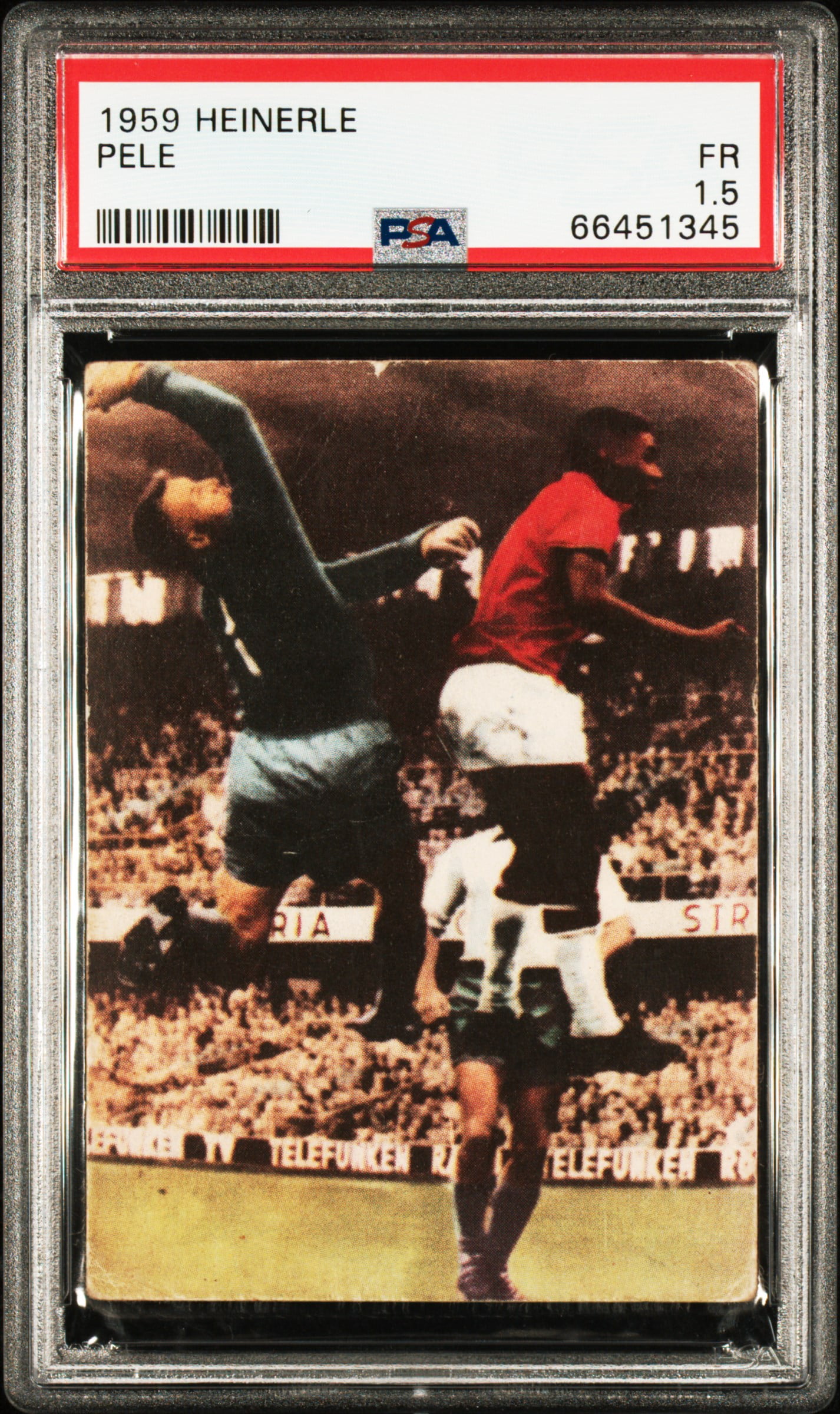 PSA 1.5 Pele 1959 Heinerle Rookie Card - Walmart.com