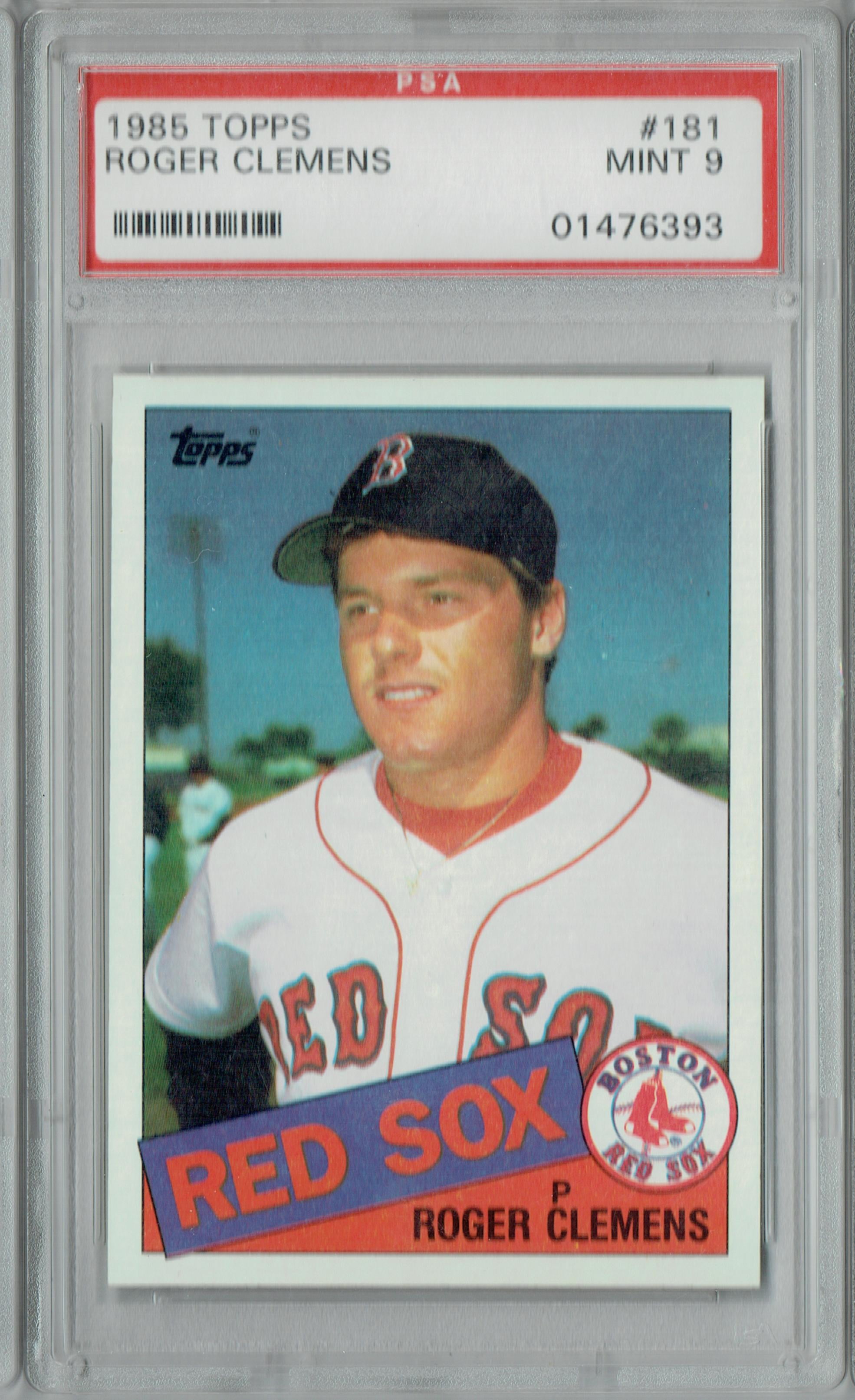 PSA 9 Roger Clemens 1985 Topps #181 Rookie Card - Walmart.com
