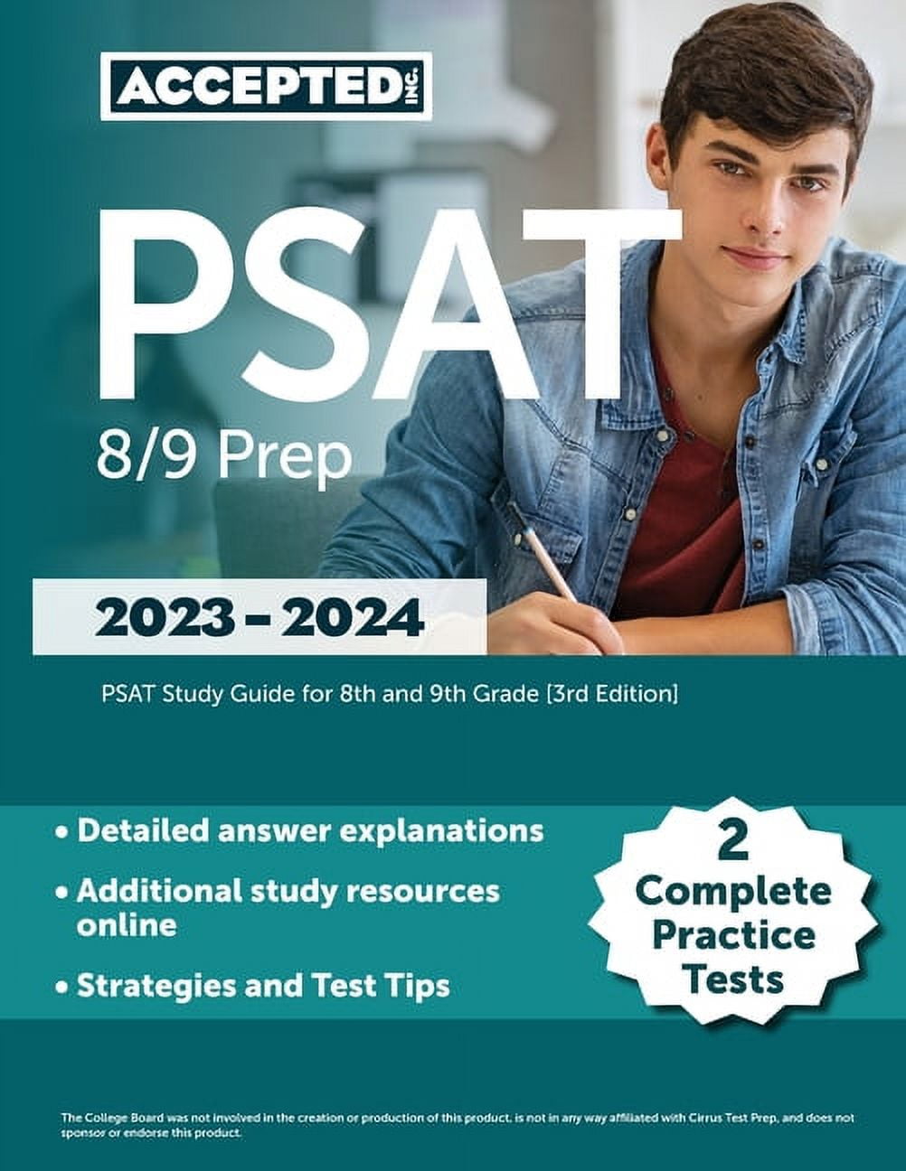 PSAT 8/9 Prep 2023-2024: 2 Complete Practice Tests, PSAT Study Guide ...