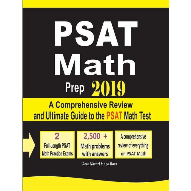 PSAT Math Prep 2019: A Comprehensive Review and Ultimate Guide to the ...
