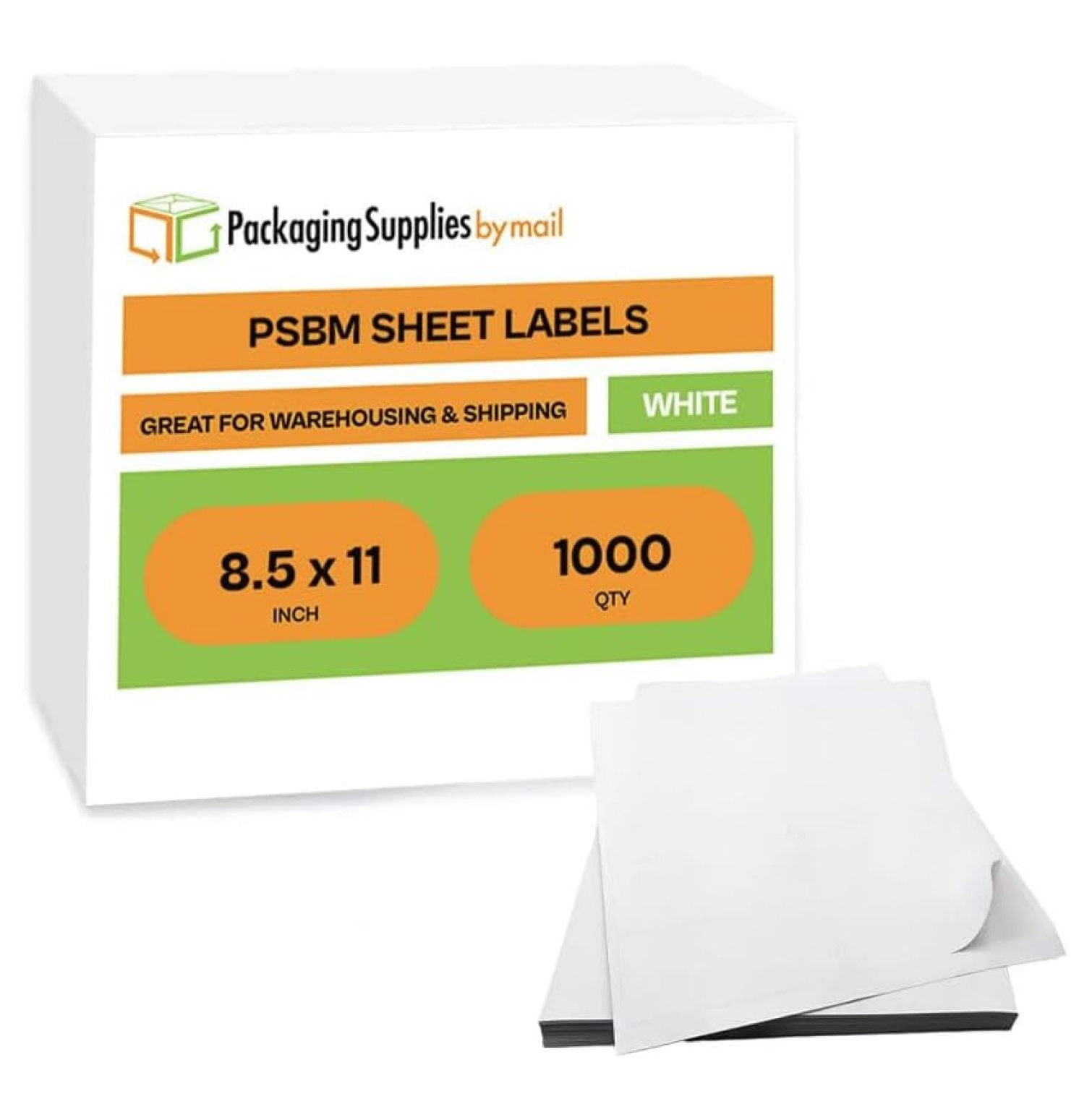 PSBM 8.5 x 11 Inch Address Labels, 1,000 Pages print your own Stickers ...