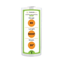 BESTONE Stretch Wrap, 1500 FT x 18" x 80 Gauge Heavy Duty Stretch Film ...