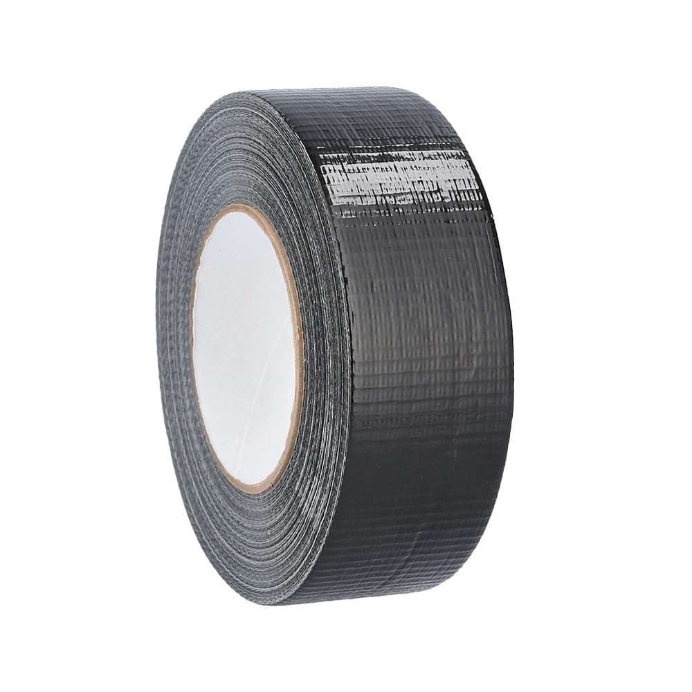 PSBM Black Duct Tape, 2 Inch x 60 Yards, 24 Pack, for Repairing ...