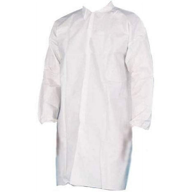 PSBM Disposable Lab Coat for Doctors Nurses Unisex, Microporous ...