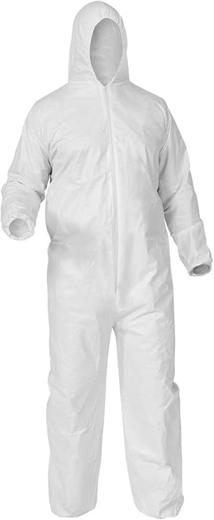 PSBM Disposable Polypropylene Coveralls, Zipper Front, Elastic Cuffs ...