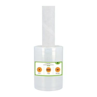 SSBM Cast Mini Hand Stretch Wrap with Handle 3" x 1000' 1296 Rolls 80 ...