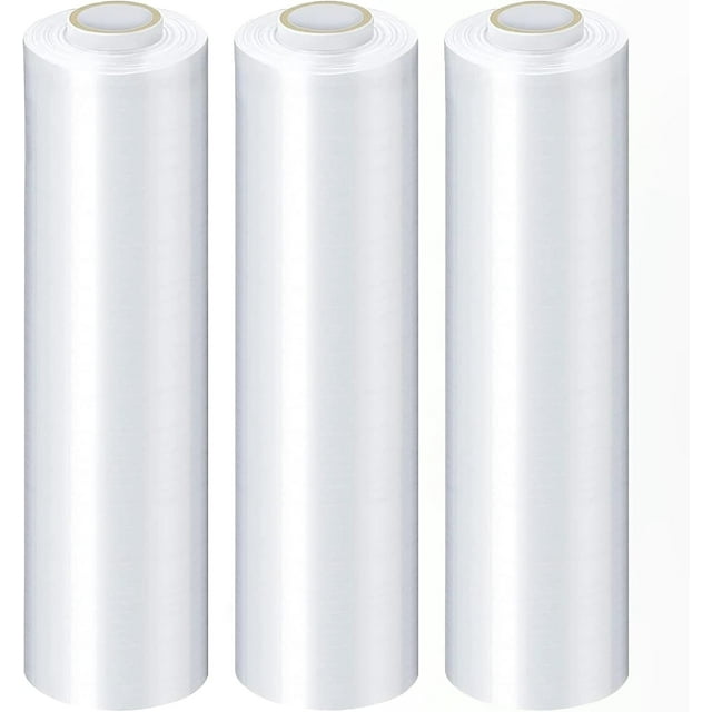 PSBM High Performance Pallet Stretch Wrap, 8 Rolls Plastic Moving Wrap ...