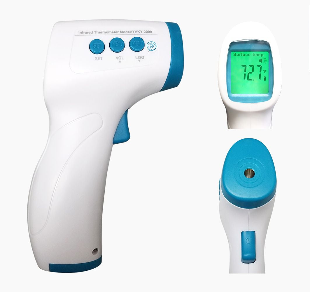 PSBM IR Infrared Non-Contact Infrared Thermometer with LCD Screen ...