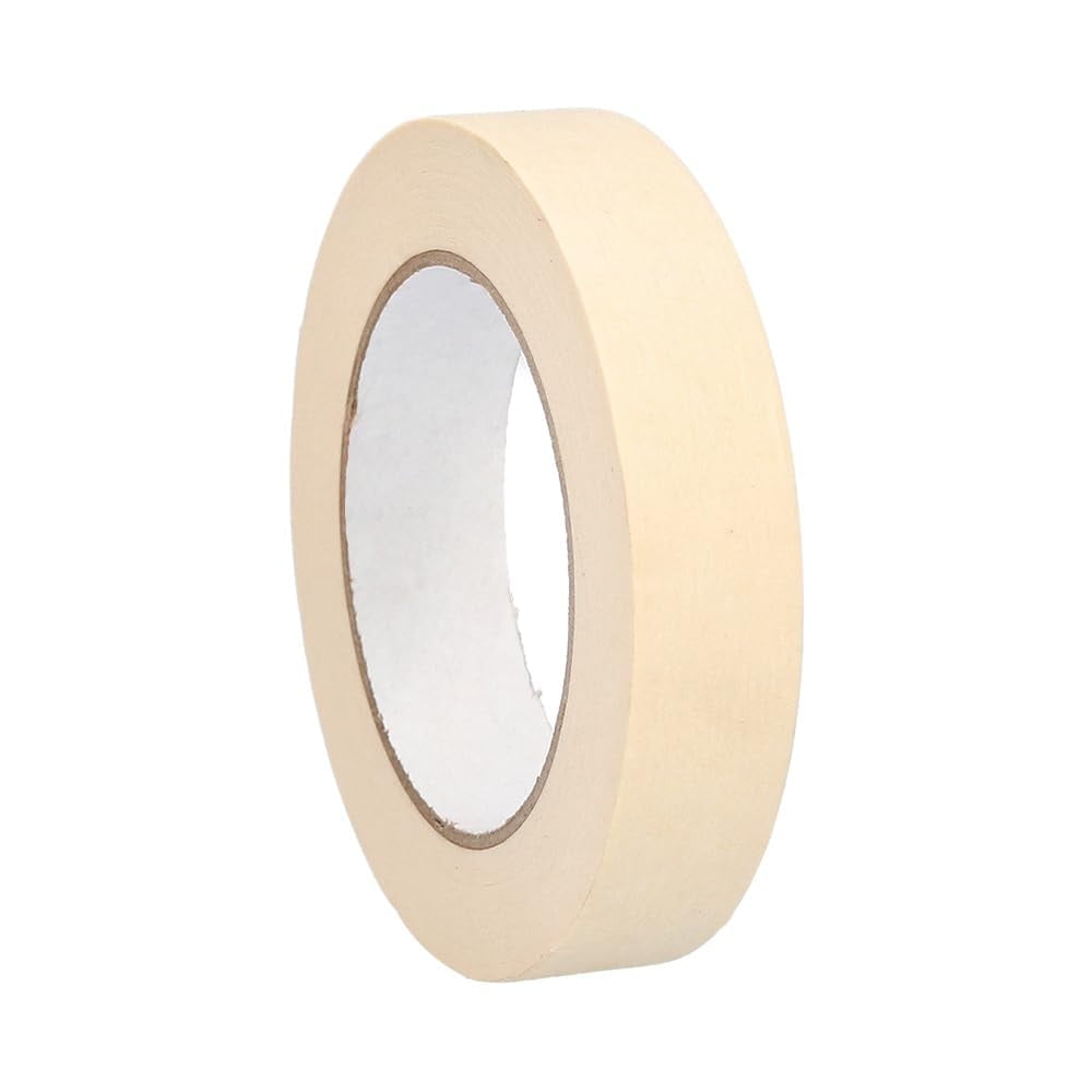 PSBM Masking Tape, 2 Inch x 60 Yards, 48 Pack, 5.2 Mil Thick, Ivory ...