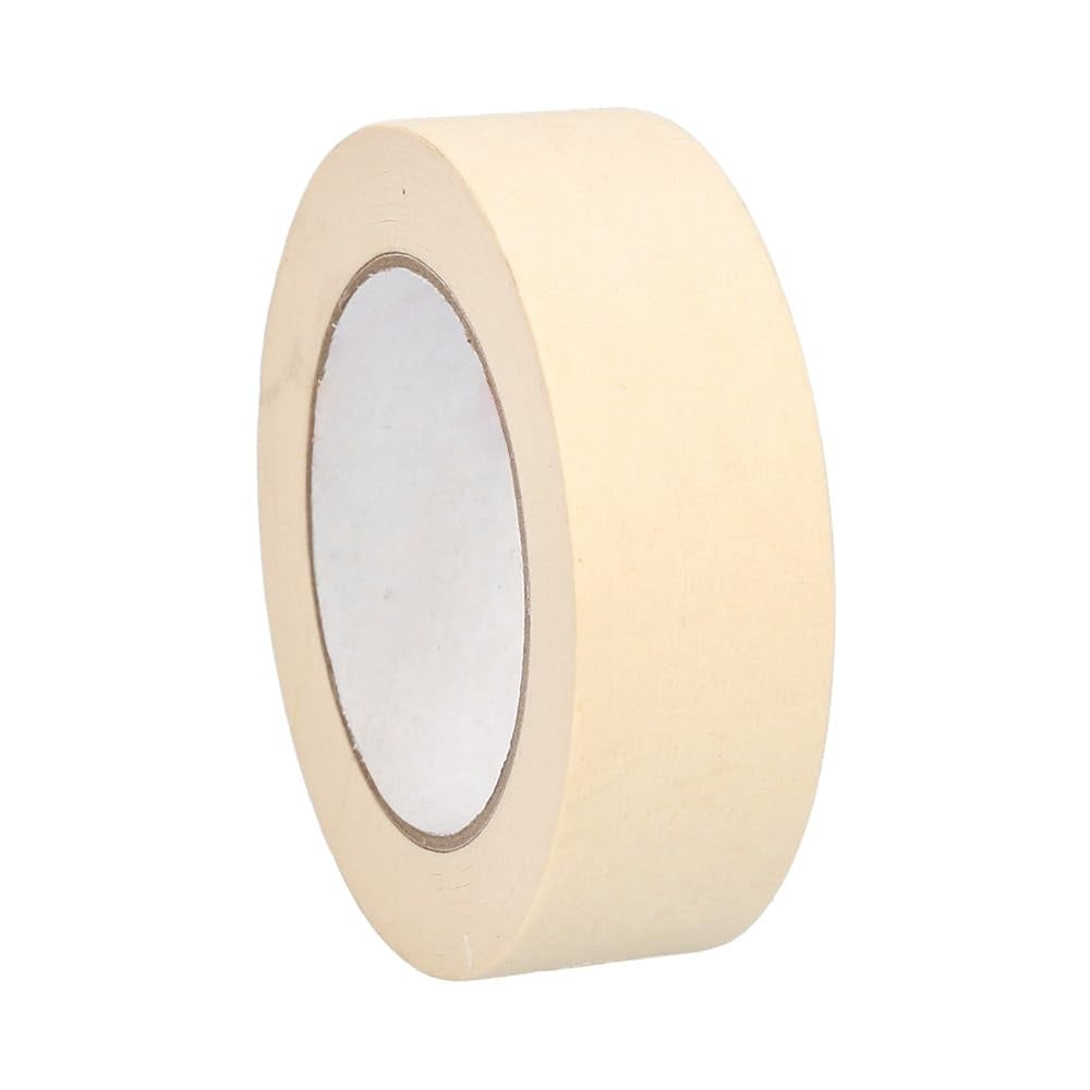PSBM Masking Tape, 3" x 60 Yards, 16 Rolls, 5.2 Mil, Ivory, Easy Tear ...