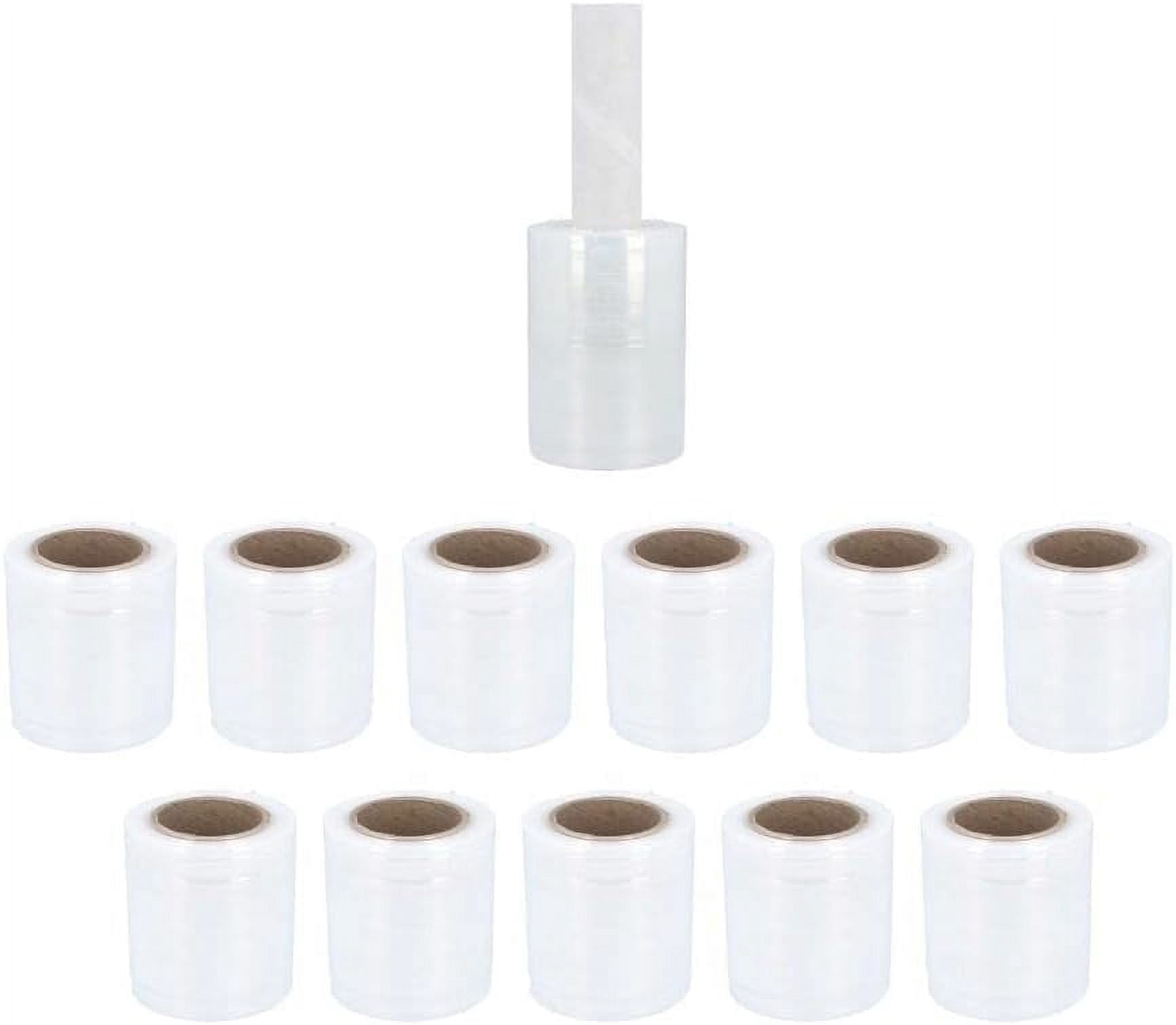 SSBM Extended Core Mini Stretch Wrap 5" x 1000' 45 Gauge 12 Rolls Clear ...