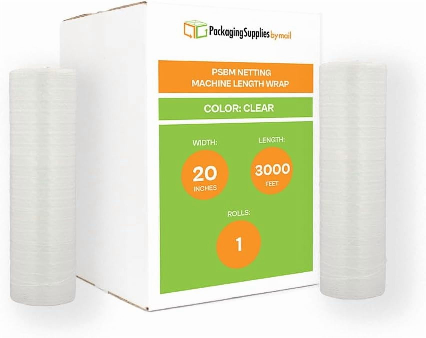 PSBM Pallet Netting Vented Stretch Wrap, 1 Pack, 20 Inch x 3000 Feet ...