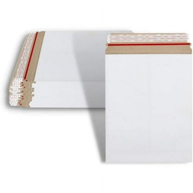 SSBM 100 Pack Rigid Mailers 7 x 9 inch Cardboard Envelopes for Photo ...