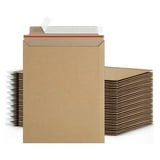 PSBM Rigid Mailers, 7x9 Inch, 100 Pack, Brown Cardboard Shipping ...